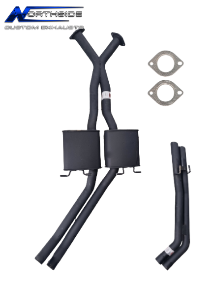 Redback 2.5" Dual Catback exhaust to suit Vt-Vz Commdore V8 Sedan