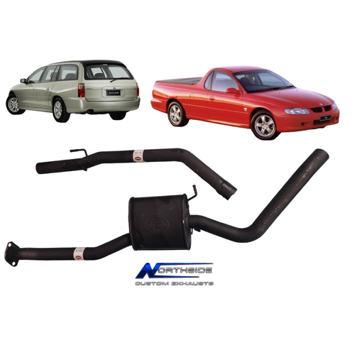 Holden Commodore VT VU VZ V8 Ute and Wagon Twin 2.5" Catback Exhaust ...